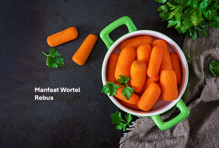 Wortel Rebus, Kaya Manfaat bagi Kesehatan Mata, Kulit, Diet - BAMS