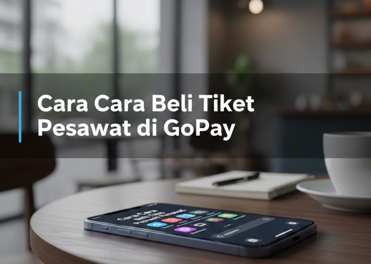 Cara Beli Tiket Pesawat di GoPay dan Menghubungkan ke Aplikasi ...