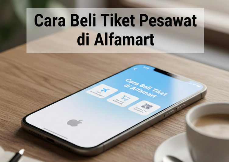 3 Langkah Cara Beli Tiket Pesawat di Alfamart - BAMS