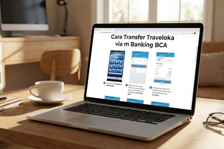 Cara Bayar Traveloka via m Banking BCA - BAMS