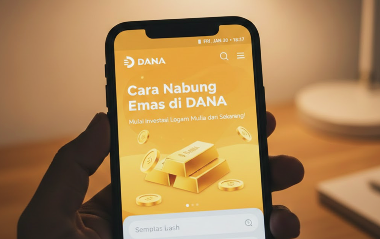 Cara Nabung Emas di DANA dan Prasyratannya - BAMS