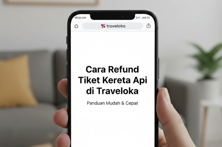 Ini Cara Refund Tiket Kereta Api di Traveloka - BAMS
